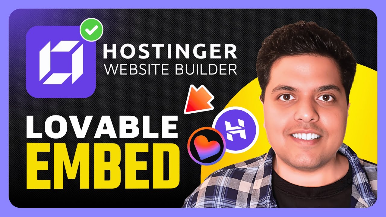 How To Embed Lovable AI To Hostinger Website Builder (Easy Guide) - YouTube
