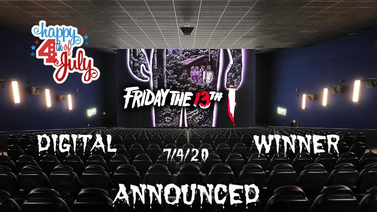 FRIDAY THE 13TH DIGITAL WINNER ANNOUNCED 7/4/20 - YouTube