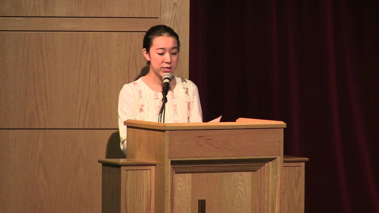 Irene Yang Speech - YouTube