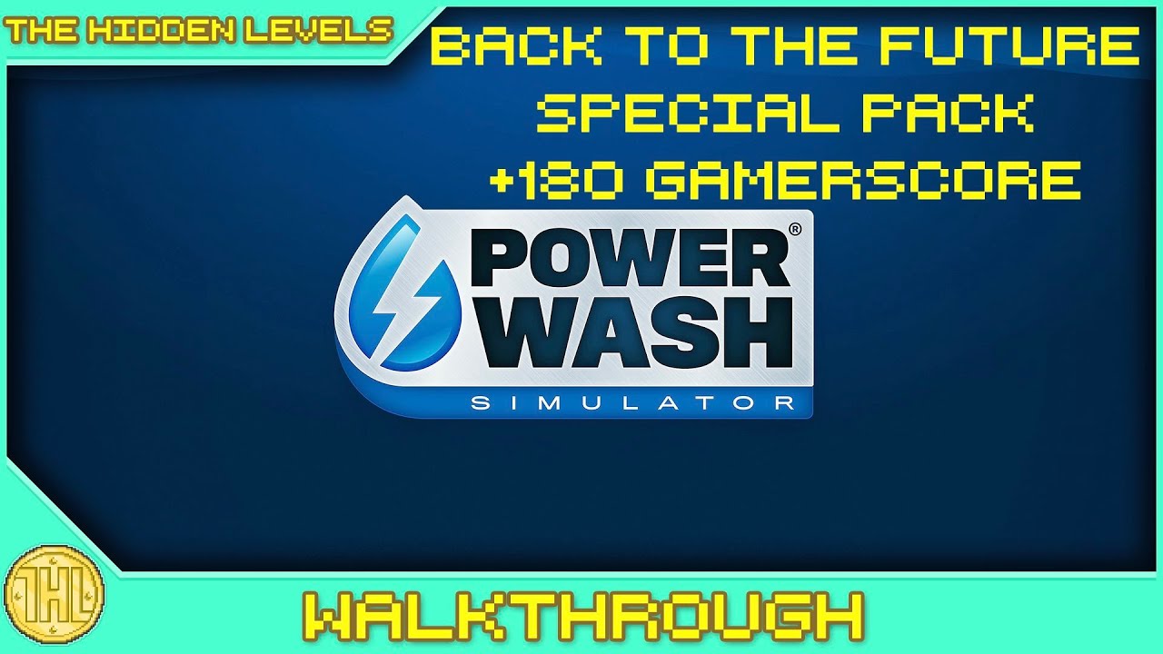 PowerWash Simulator DLC Back to the Future Special Pack Achievement ...