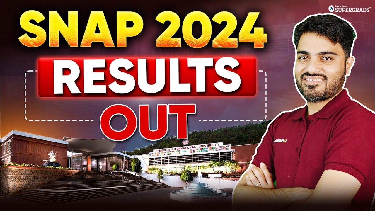 Big Update: SNAP 2024 Result OUT NOW 🚨| How to Check SNAP 2024 Score ...