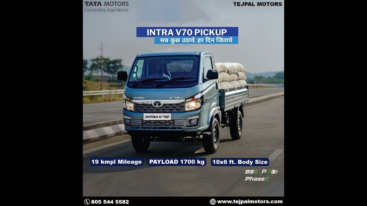 New Tata Intra V70 | Detailed specifications and features explained in ...