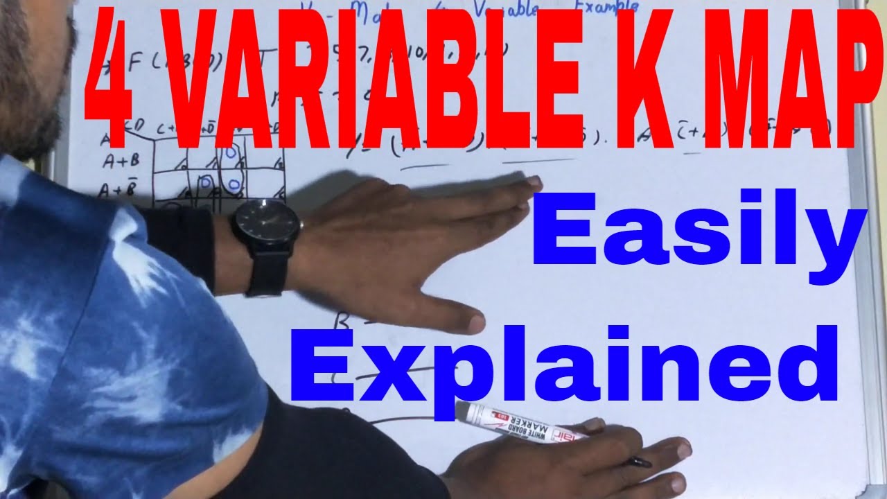 4 Variable K Map Examples|4 Variable K Map Simplification|Kmap of 4 ...