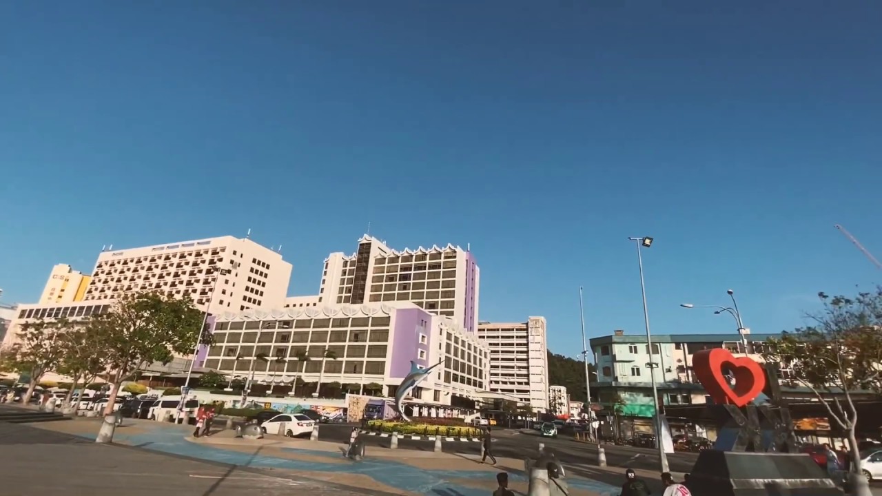 Kk city sunset view - YouTube