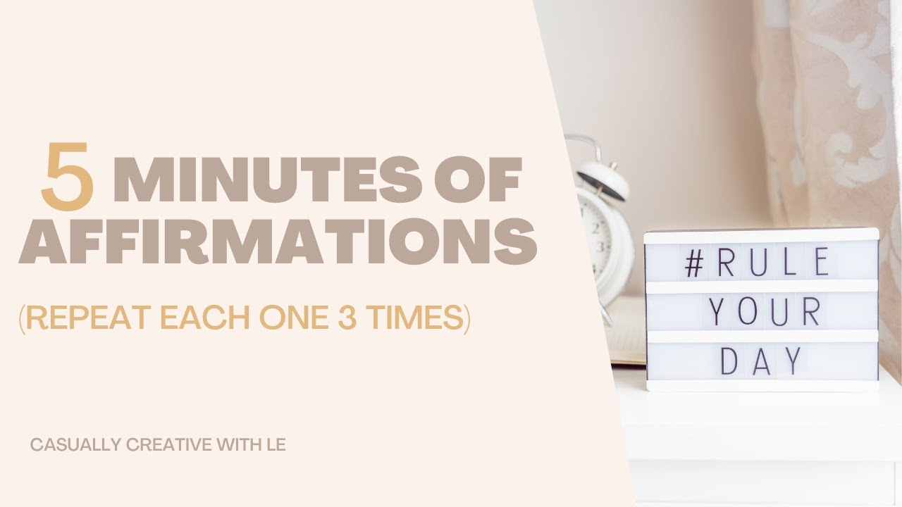 5 minutes of affirmations to start your day with beautiful landscape ...