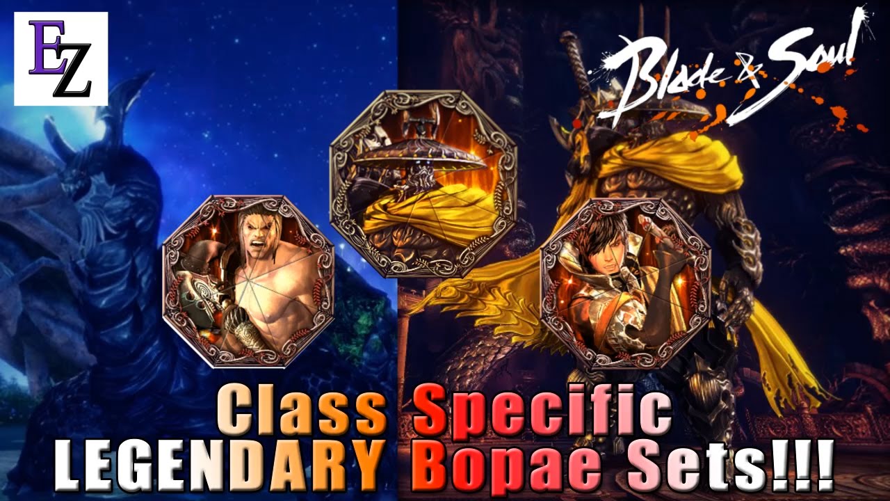 Blade & Soul: Discussion - LEGENDARY Bopae Sets, SPOILER ALERT!!! - YouTube