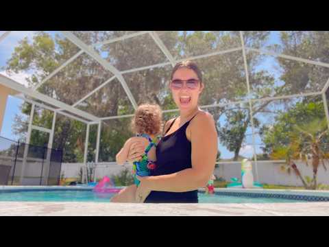 Pool Day, family trip to Target & Curtain Chaos