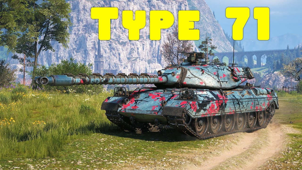 World of Tanks Type 71 - 7 Kills 10,2K Damage - YouTube