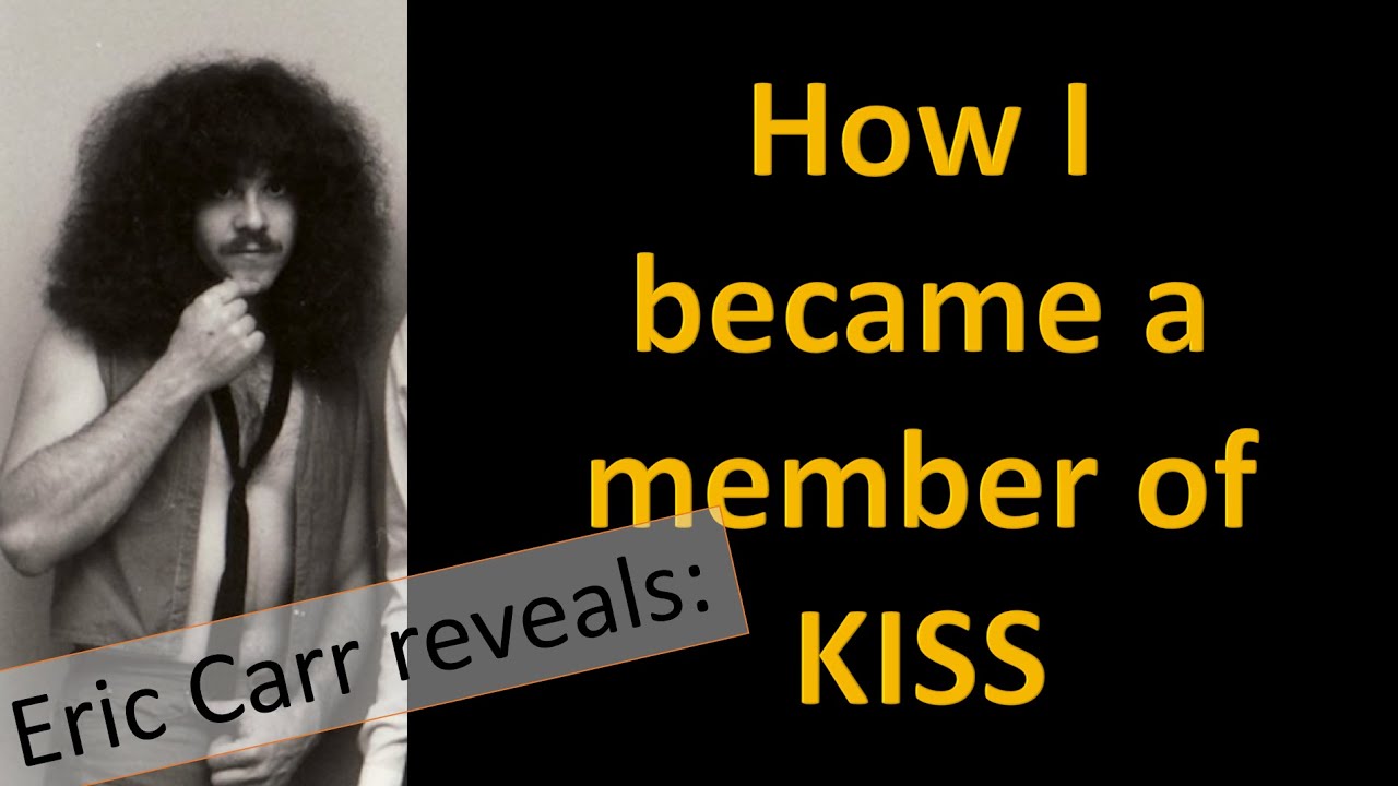 Eric Carr reveals: How I joined KISS - YouTube