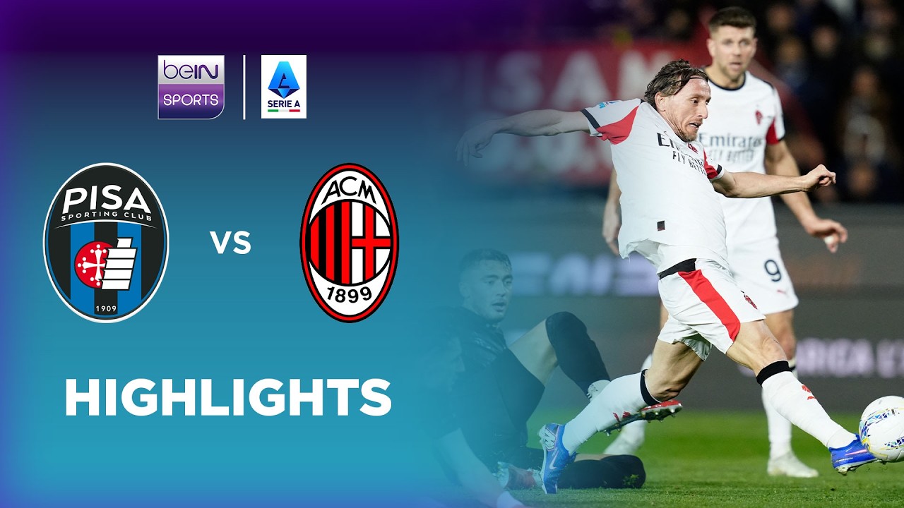 Pisa v AC Milan | Serie A 25/26 | Match Highlights - YouTube