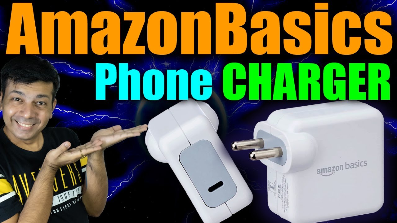 Amazon Basics Charger Review | Amazon Basics Type C Charger | Phone ...