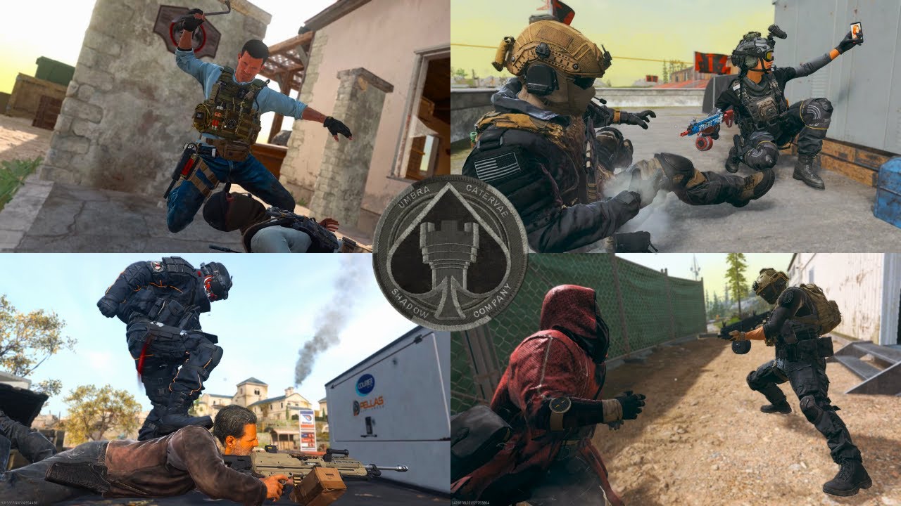 Shadow Company Skins With Finishing Moves Compilation |Call of Duty ...