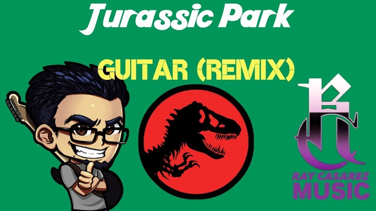Jurassic Park Theme Remix (Rock Guitar Cover) - Ray Casarez - YouTube