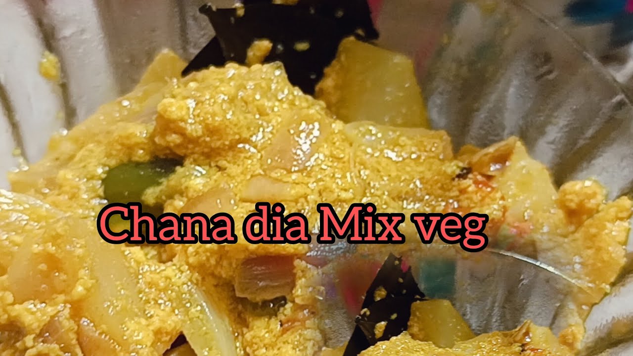 Mini vlog Recipe ||Chana dia mix veg 🥦🥕🌽 #minivlog - YouTube