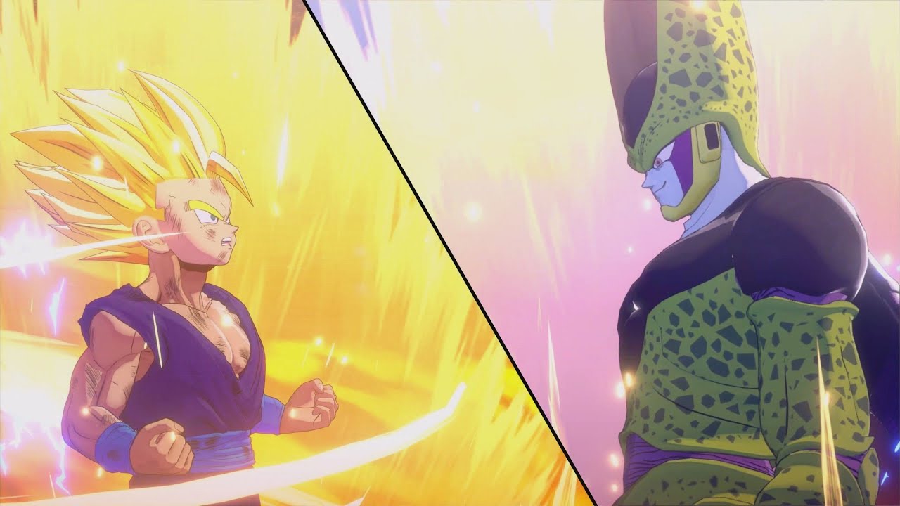 DBZ Kakarot Hard Mode Battles 70: Gohan VS Cell (3rd Battle) (No Damage ...