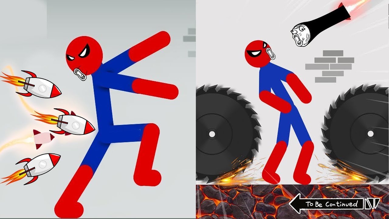 Spiderman vs Stickman | Stickman Dismounting Highlight and Funny ...