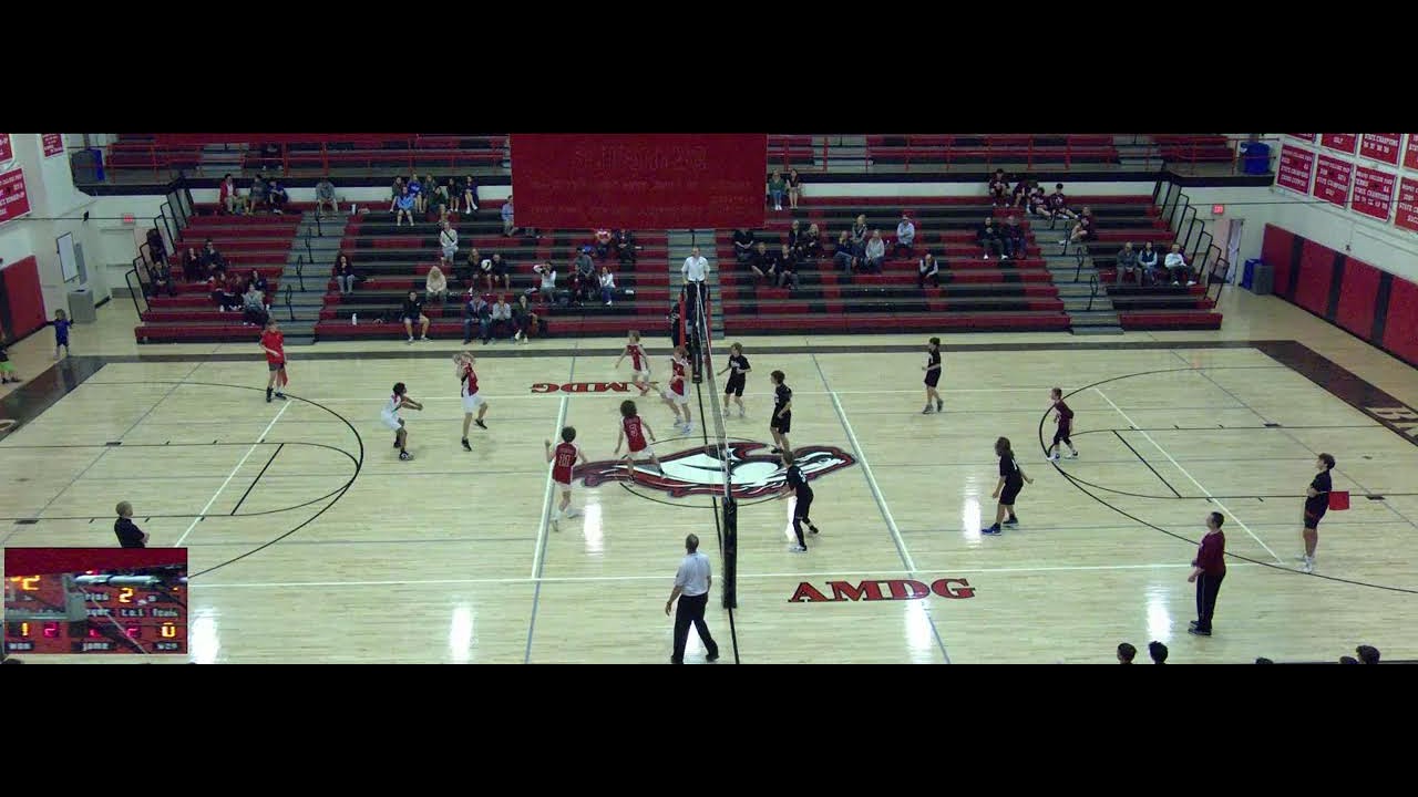 Brophy Freshman vs Mountain Ridge Volleyball - YouTube
