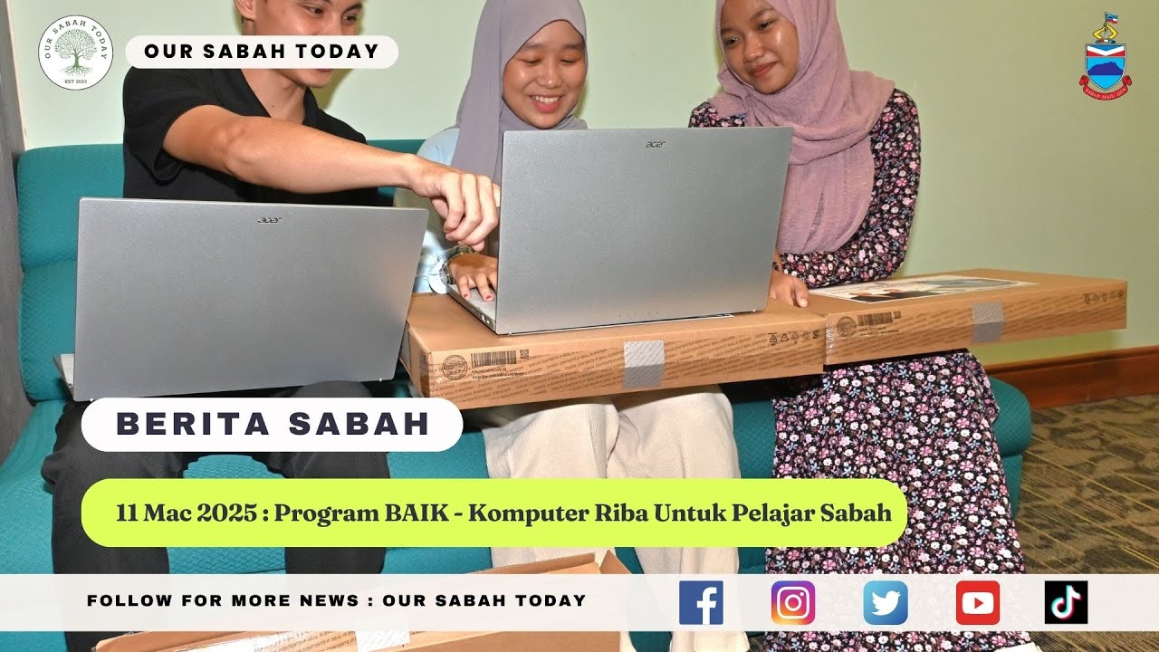Program BAIK: Komputer Riba Untuk Pelajar Sabah - YouTube