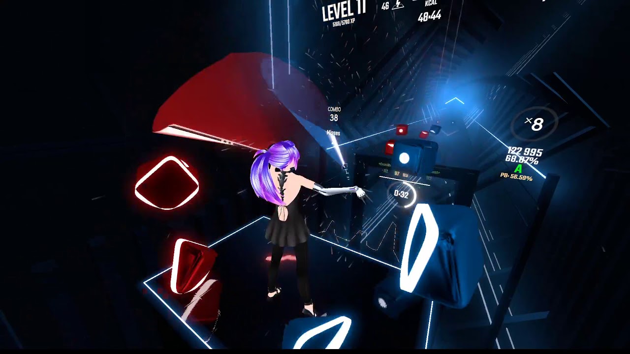 Beat Saber - Watashi Wa Numba Wan! (Expert) - YouTube