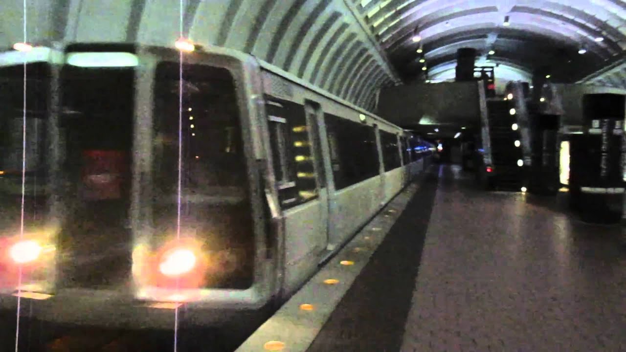 WMATA Metrorail | Red Line train track Switch & Non Rev @ Freindship ...