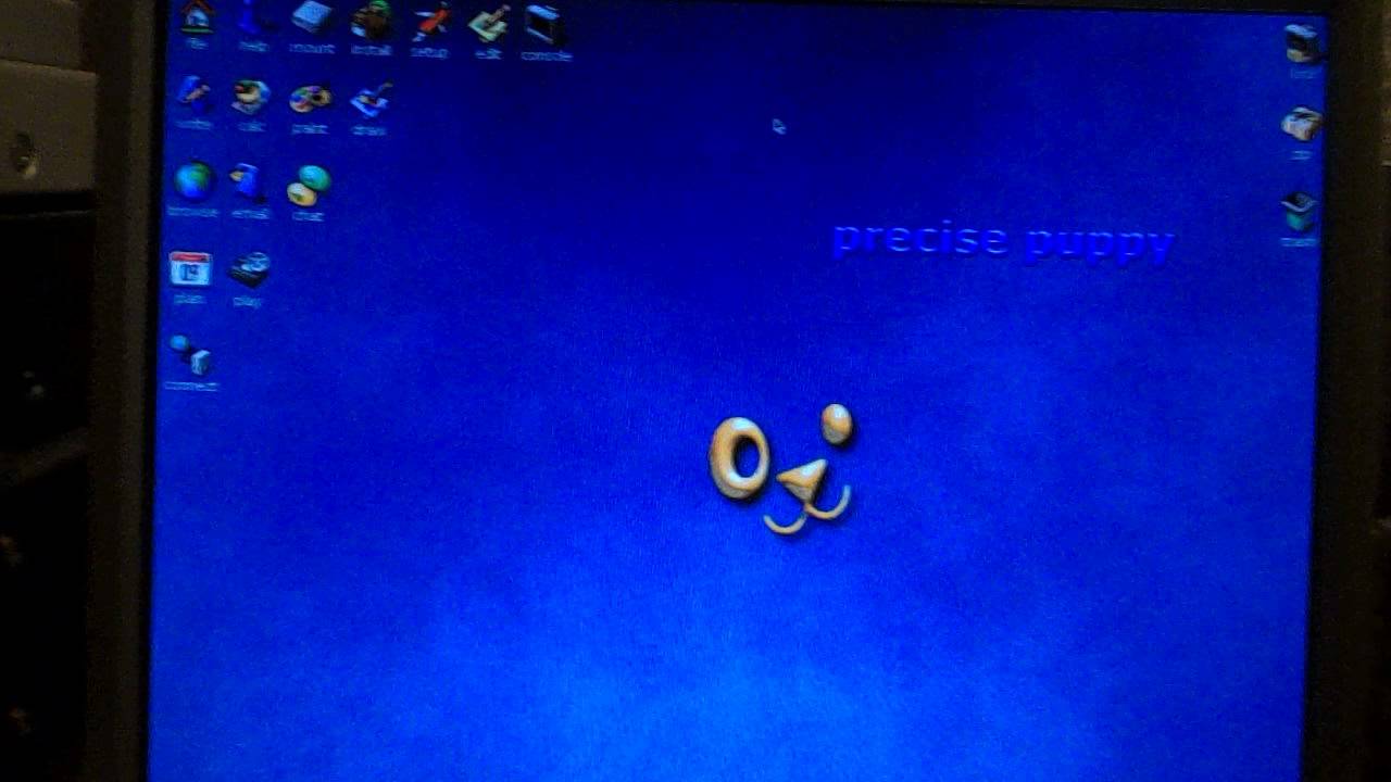 Puppy Precise Linux 5.7.1 - YouTube