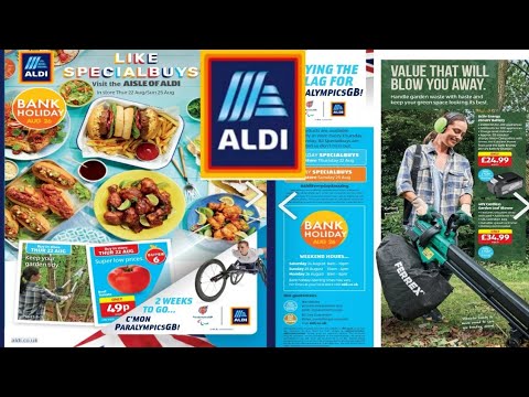 NEW ALDI LEAFLETS FROM 22 Aug TO 25 Aug 2024/WHAT'S NEW IN ALDI SPECIAL ...