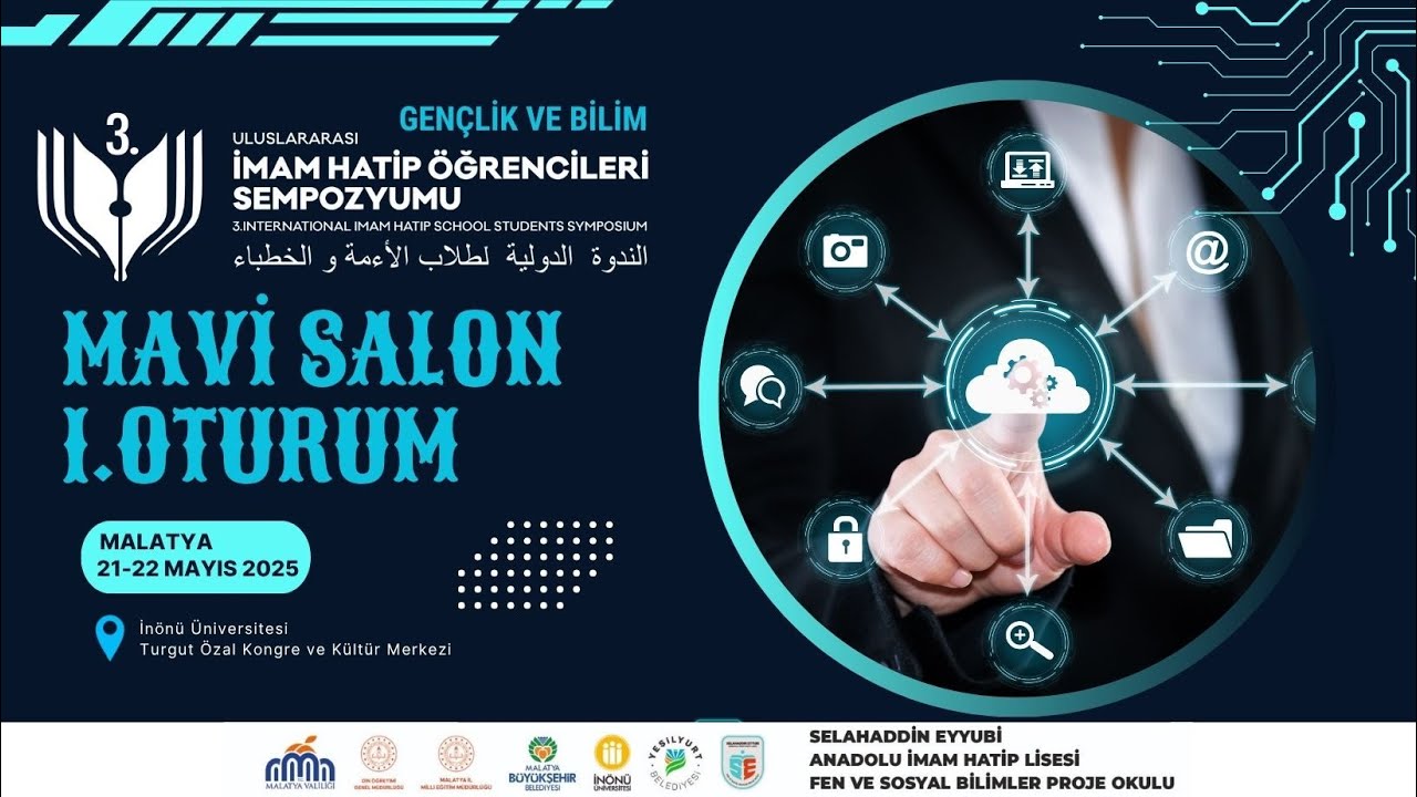 MAVİ SALON 1. OTURUM / 3.Uluslararası İmam Hatip Öğrencileri Sempozyumu ...