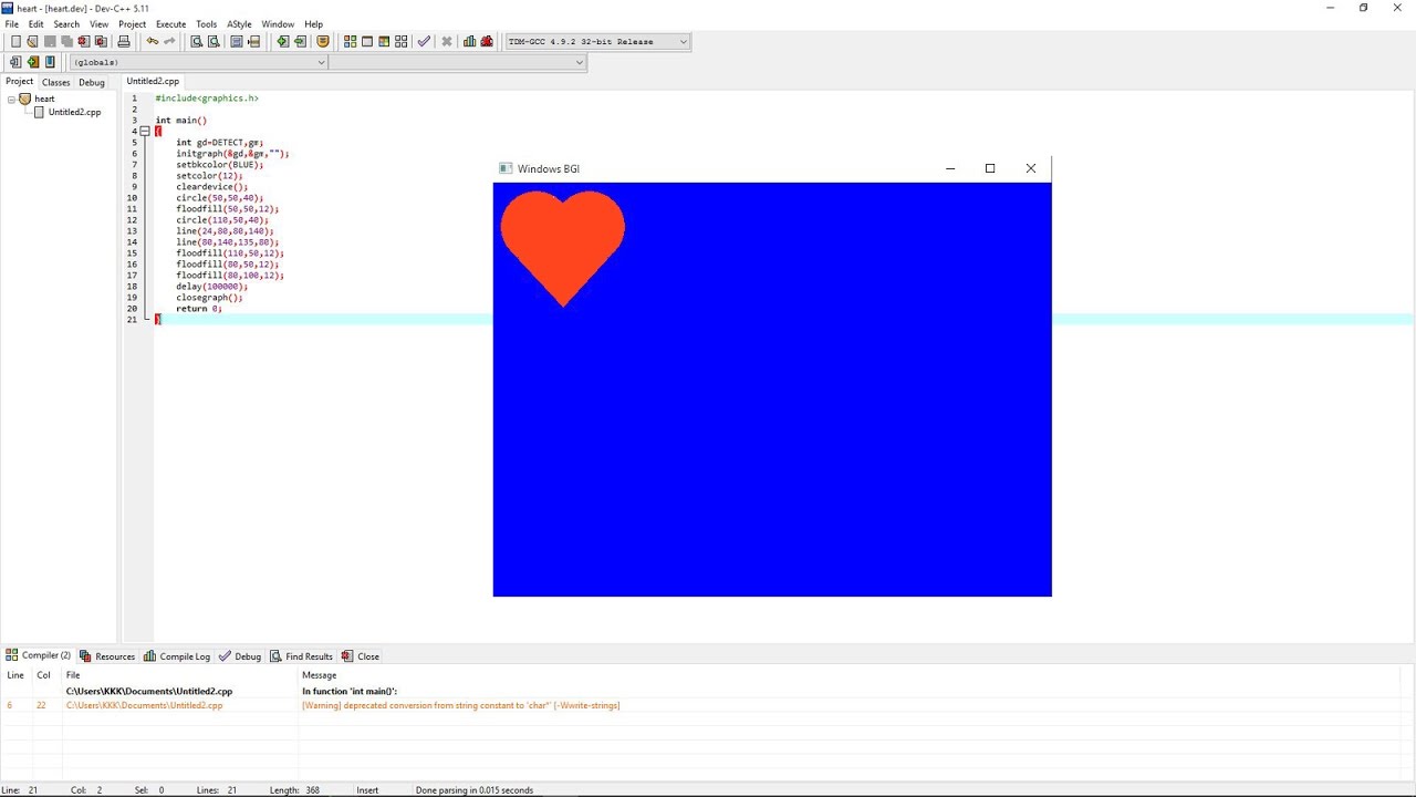 How To Make Heart Shape In C Graphics h YouTube How To Make Heart Shape In C Graphics h YouTube