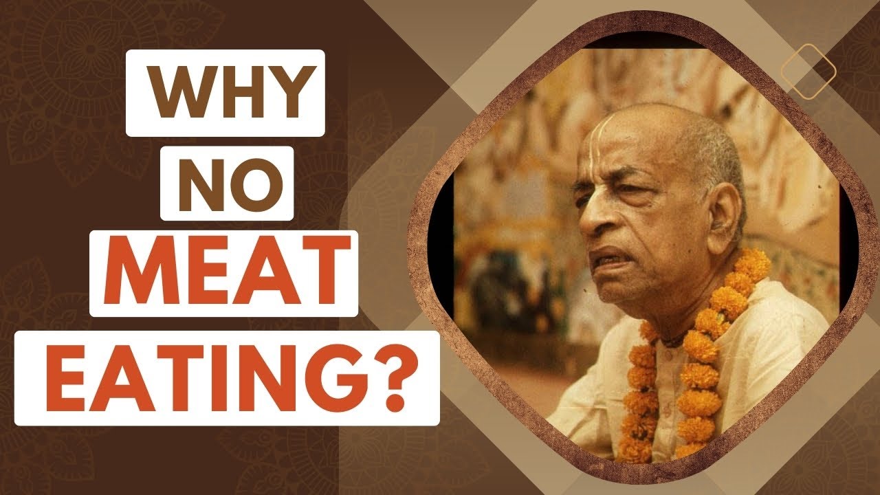 🛑 Why No Meat Eating? 🤯| Srila Prabhupada Short Lectures Bhagavatam # ...