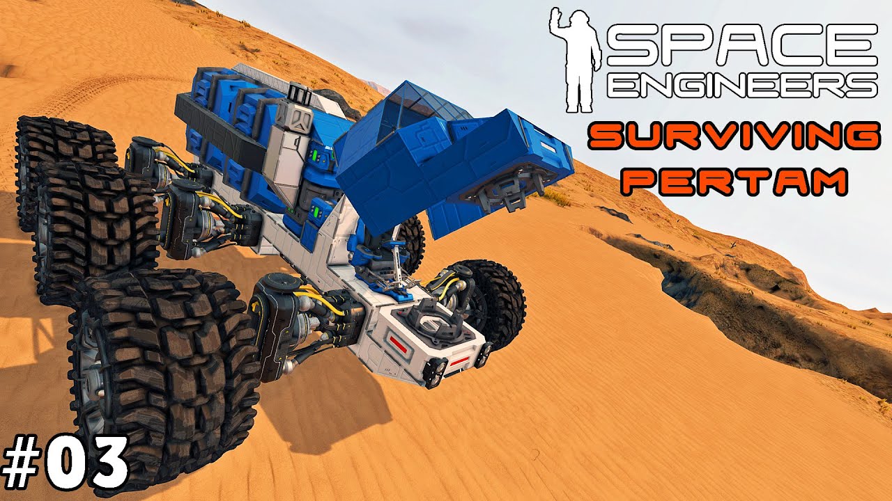 Space Engineers Surviving Pertam: Rebuilding A Rover | Part 3 - YouTube