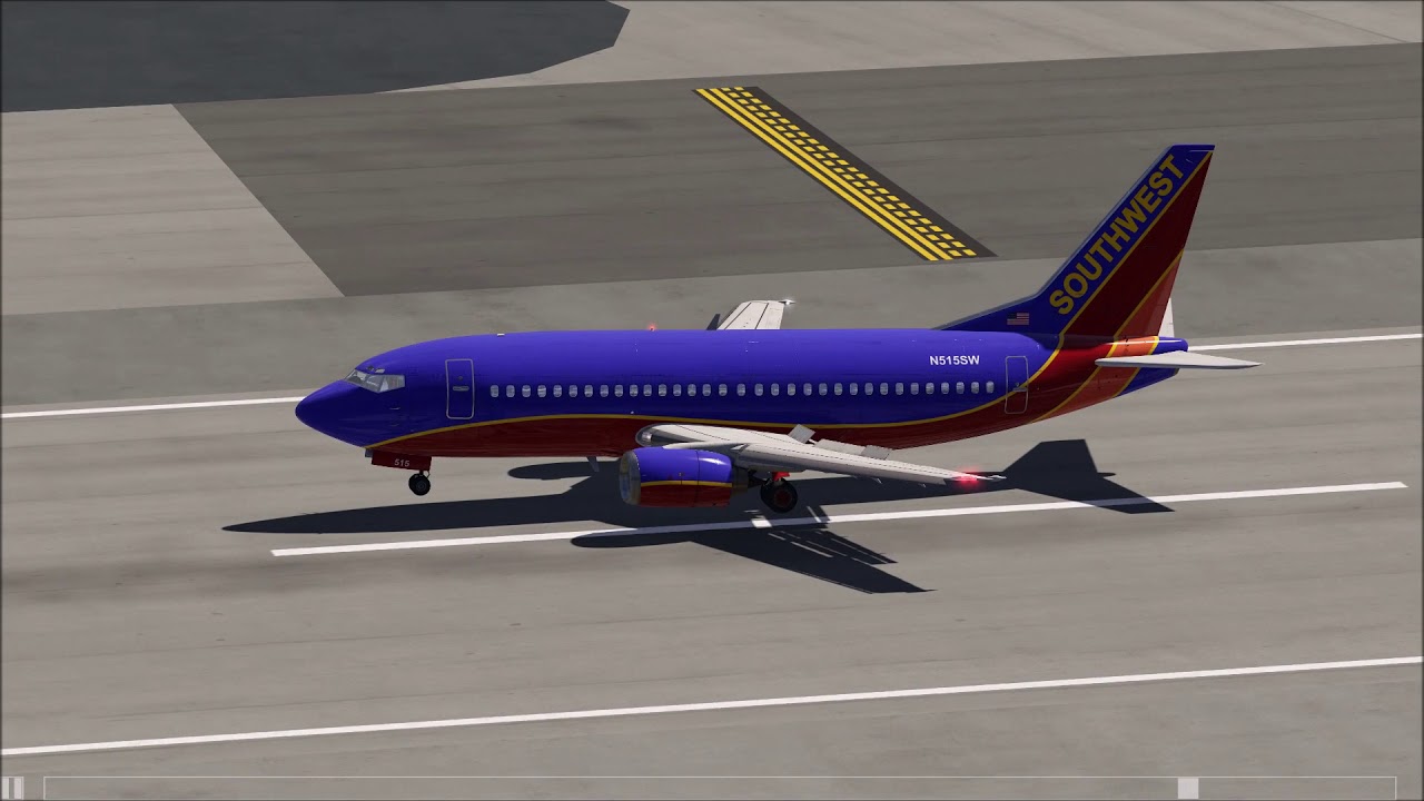 Southwest 737 Overrun Runway Crash at Burbank - YouTube