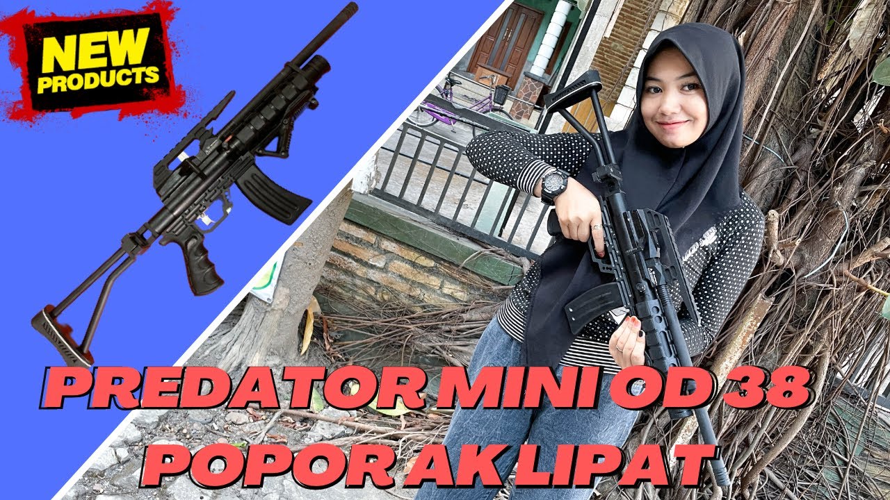 [ NEW PRODUCT ] PCP PREDATOR OD 38 MINI POPOR AK LIPAT | TERSADIS DI ...
