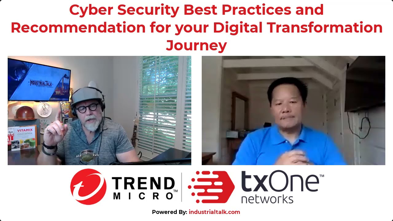 Richard Ku w/ Trend Micro and TXOne talk about Cyber Security Best ...