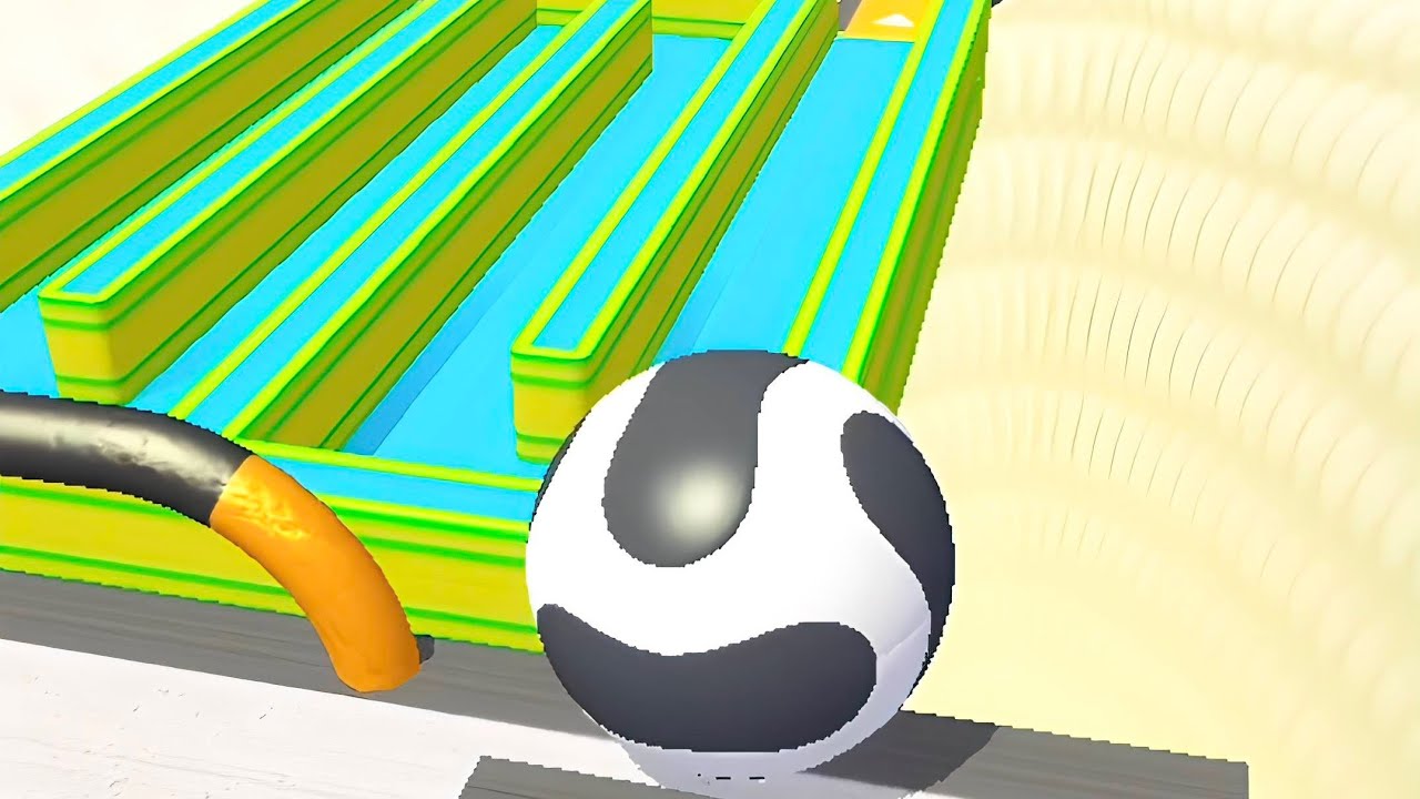 Action Balls Gyrosphere Race New Update Gameplay Level 64 - YouTube