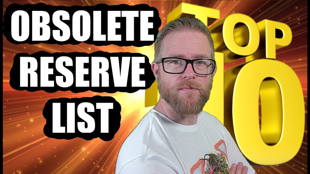 Obsolete Reserve List The Tough Questions Asked TOP TEN Reserve List ...