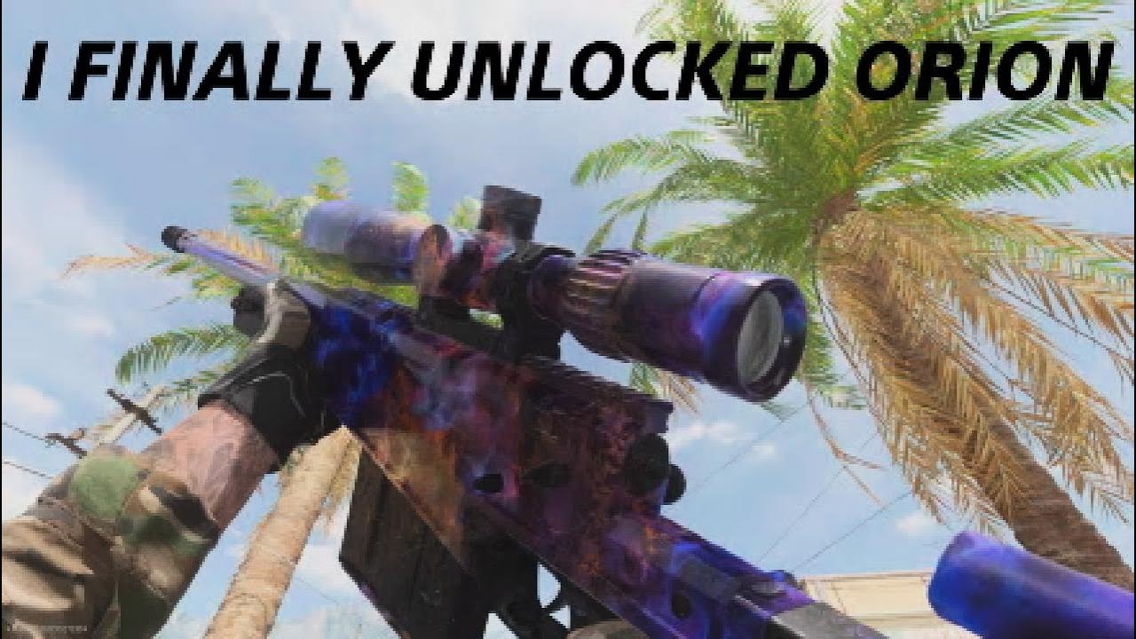 I UNLOCKED ORION FINALLY (MW2 Final Camo) - YouTube