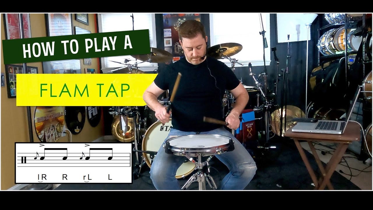 How to play a Flam Tap-SHORT VERSION - YouTube