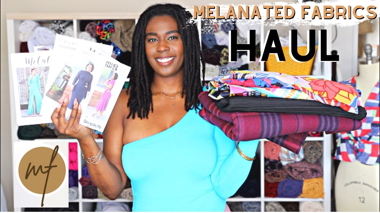 Melanated Fabrics Haul! - YouTube