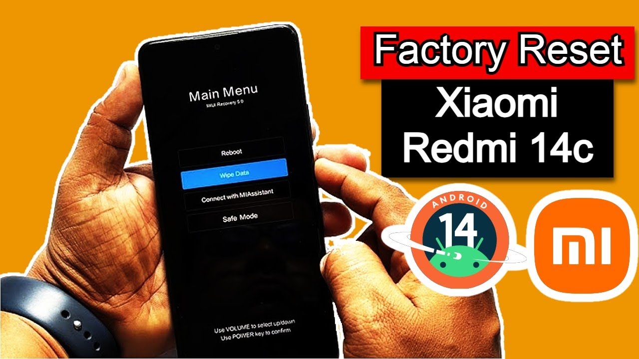 Como Formatear Xiaomi Redmi 14C | Hard Reset Reinicio de Fabrica 2025 ...