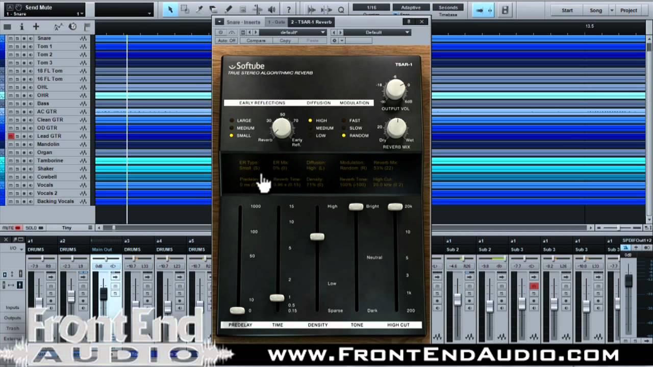 Softube TSAR-1 Reverb Plug-in Overview - YouTube