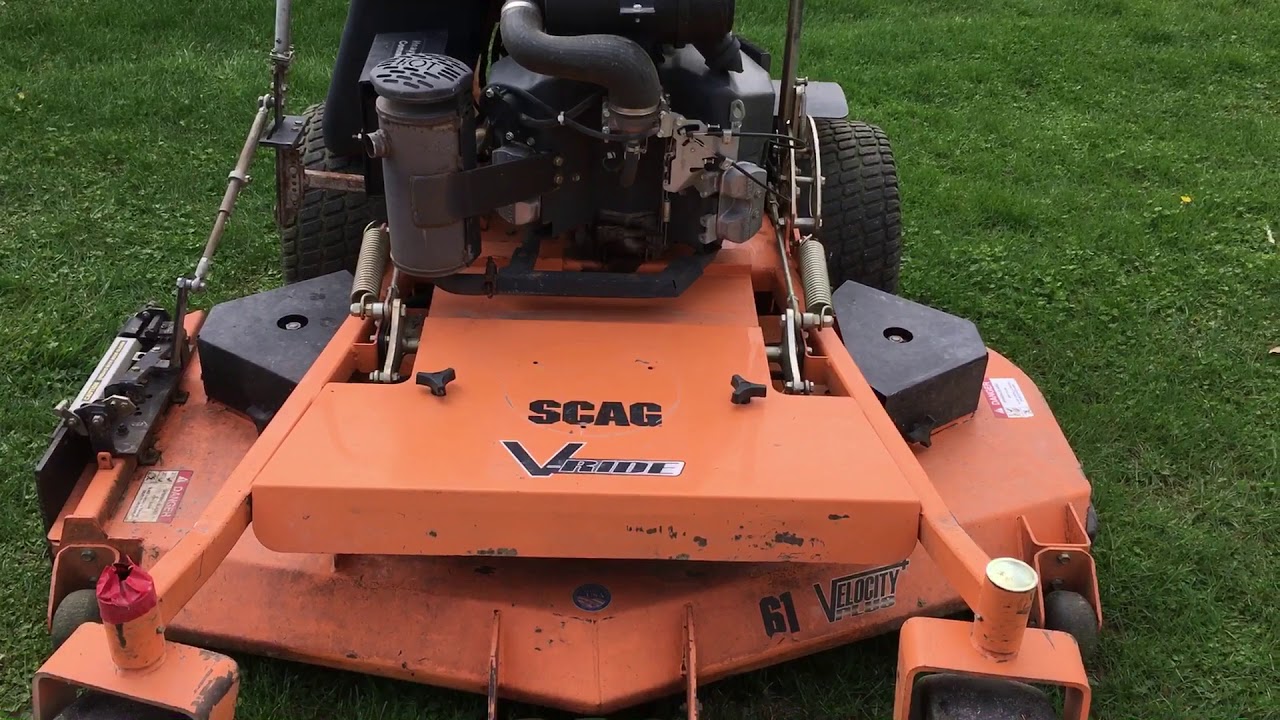 2012 scag 61” v-ride review - YouTube