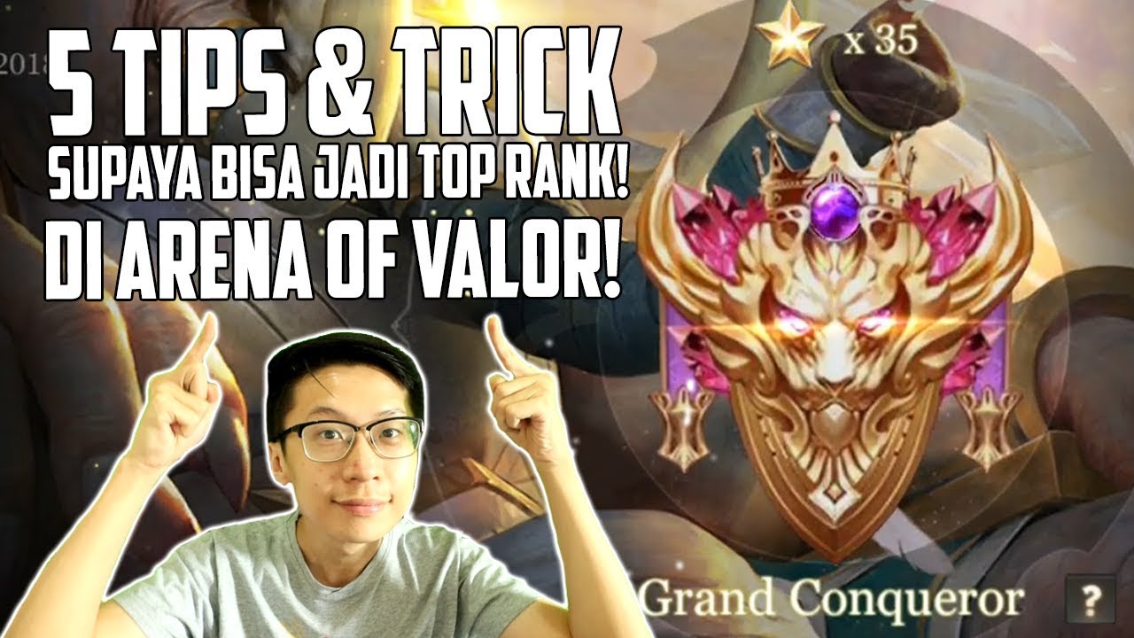 Welcome back to Grand Conqueror! 5 Tips Supaya Masuk TOP RANK di AOV ...