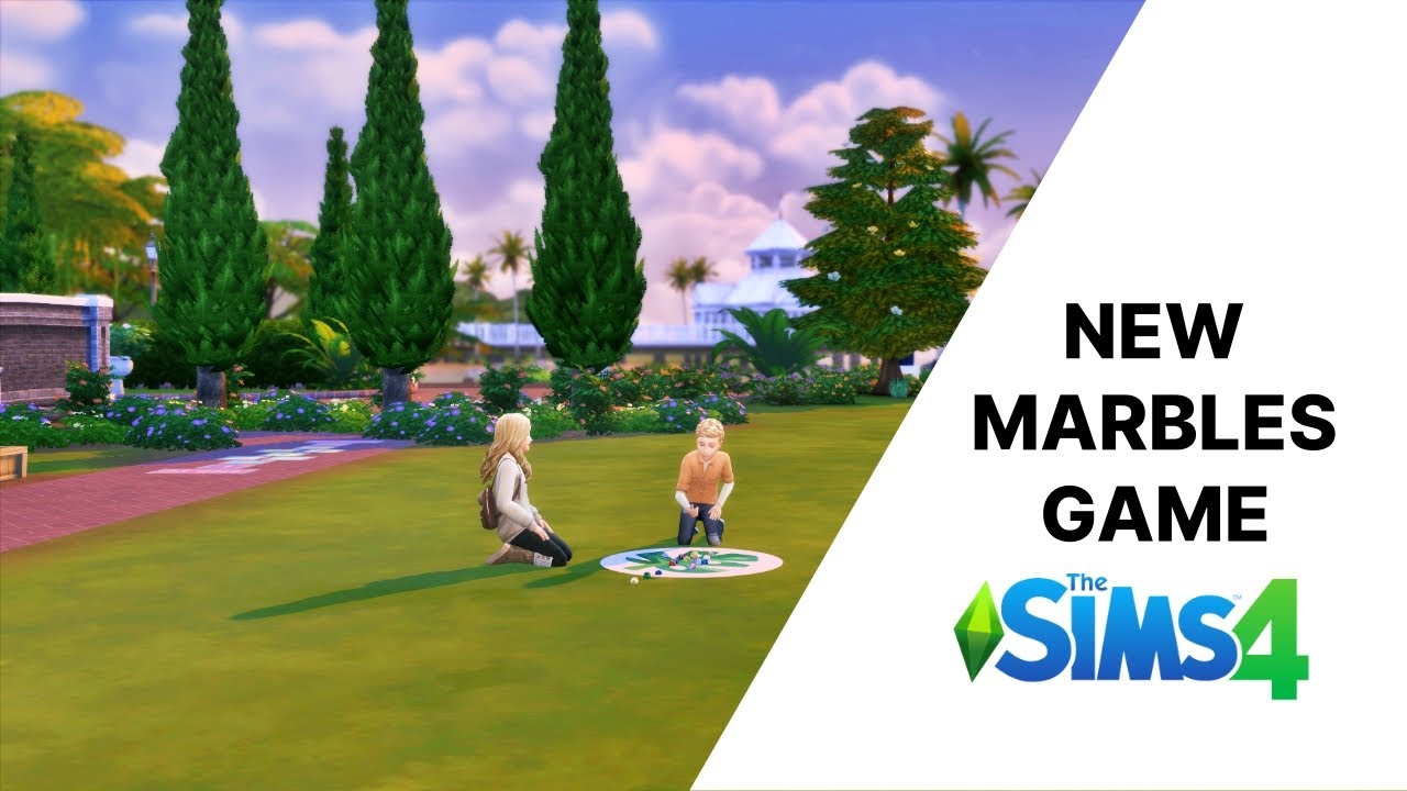 How to play marbles in The Sims 4 For Rent (no mods) - YouTube