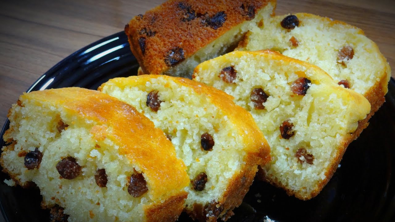 Homemade cake recipe | Easy raisin cake - YouTube