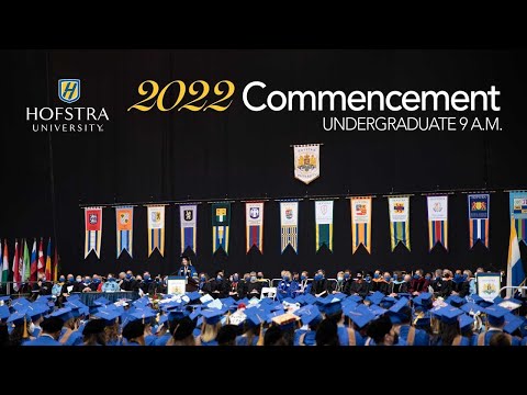 2022 Undergraduate I Commencement - Hofstra University - YouTube
