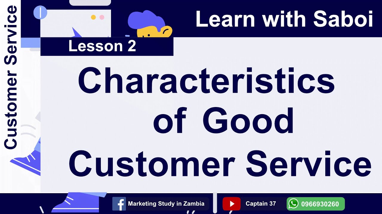 2 - Characteristics Of Good Customer Service - YouTube