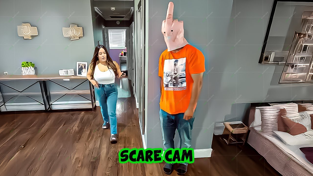BEST SCARE CAM Priceless Reactions 2025😈#90 | Funny Scare Cam 🤣| Jump ...