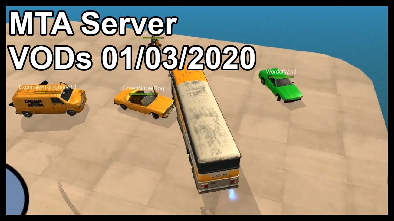 The MTA Server Returns! | MTA Server VODs 01/03/2020 - YouTube