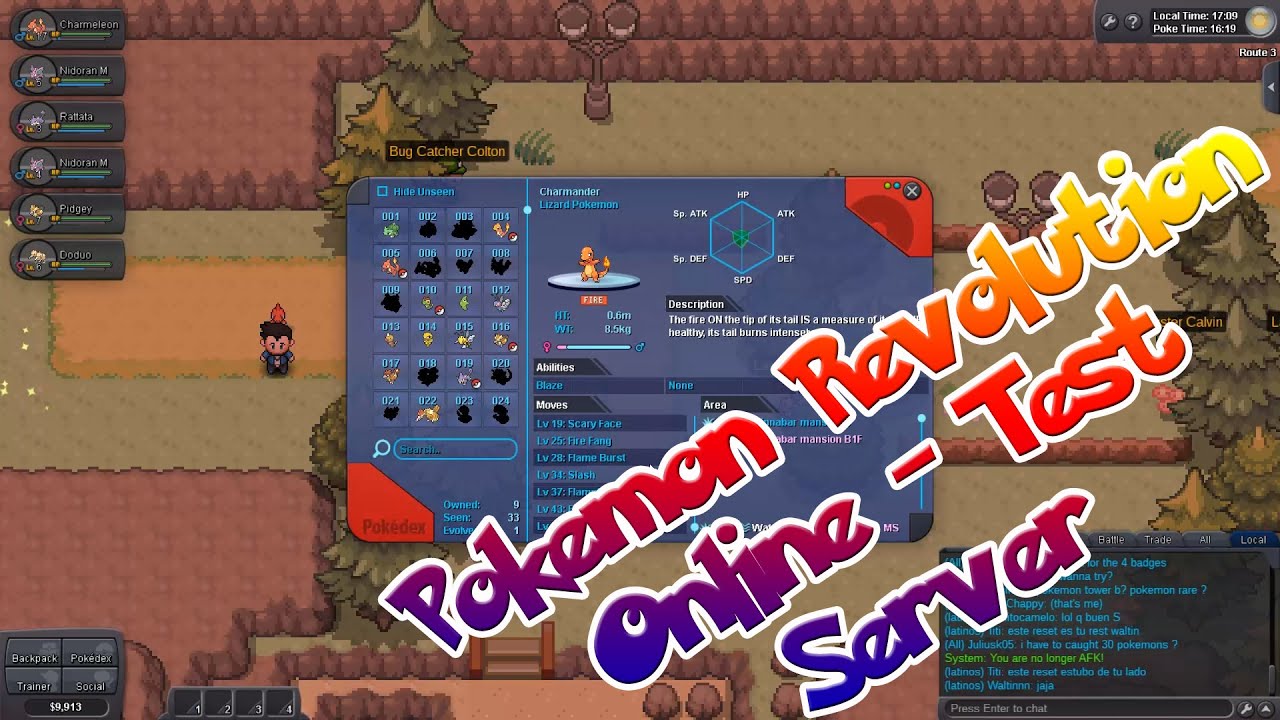 Nuevo Pokemon Online - Pokemon Revolution Online (Test Server) - YouTube