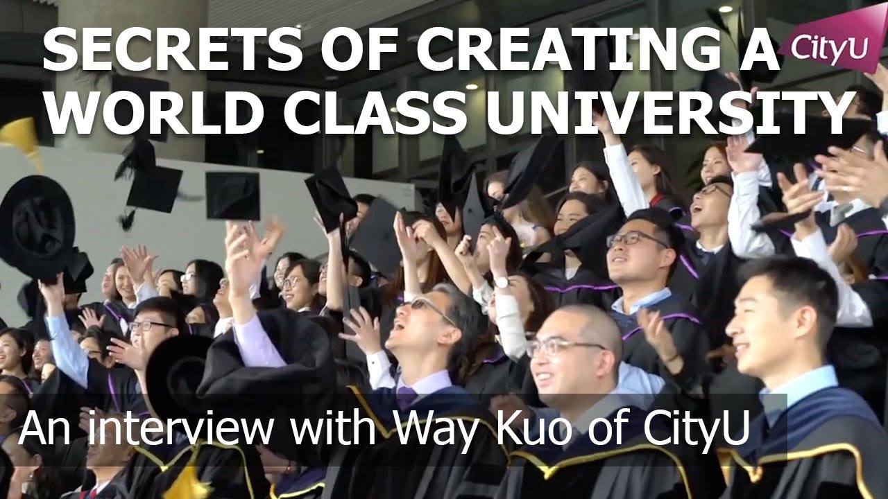 Secrets of creating a world class university - YouTube